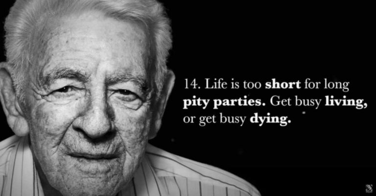90-Year-Old Man Shares 45 Life Lessons That Will Change the Way You Think