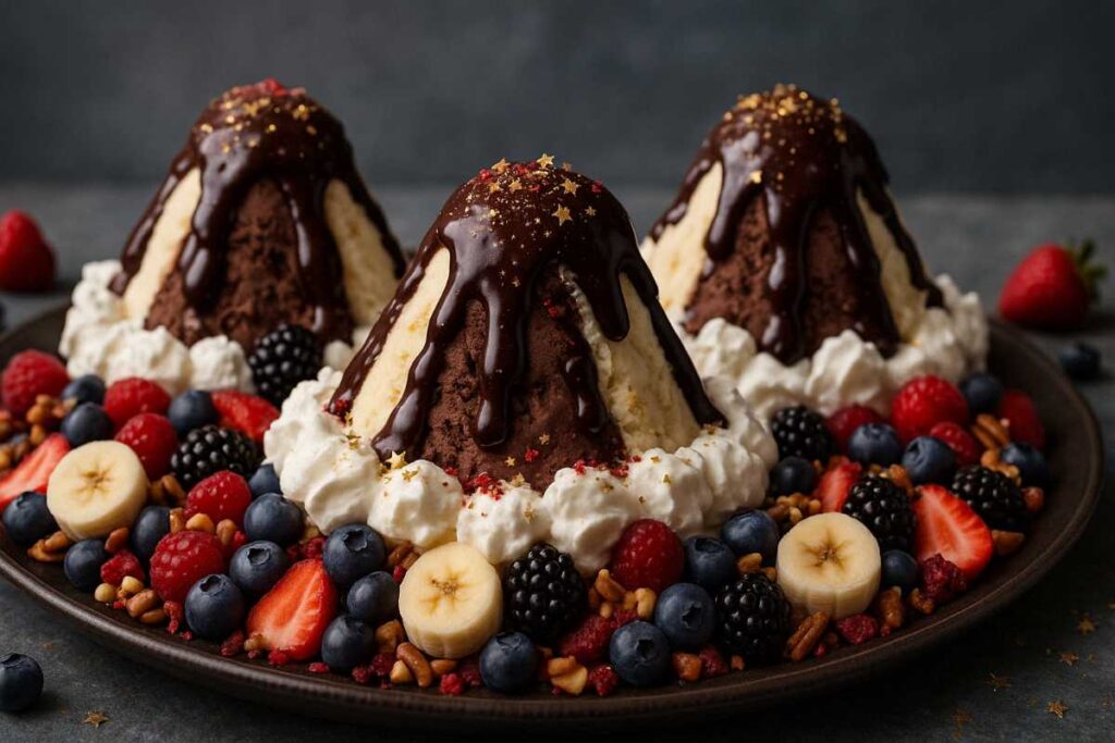 Your Grandkids Will Love This Galactic Ice Cream Sundae Volcano Recipe